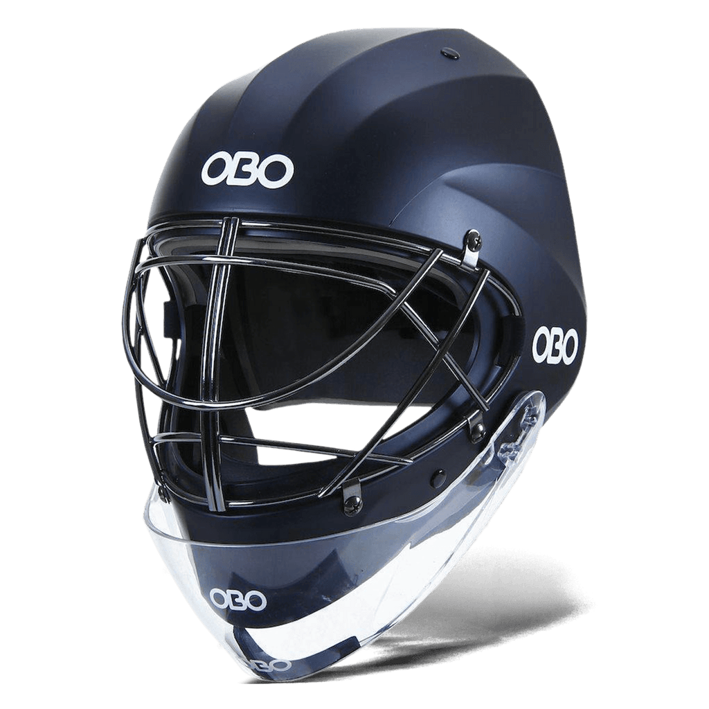 OBO ABS Helmet Black with Throat Guard | OBO Helmets | Total-Hockey